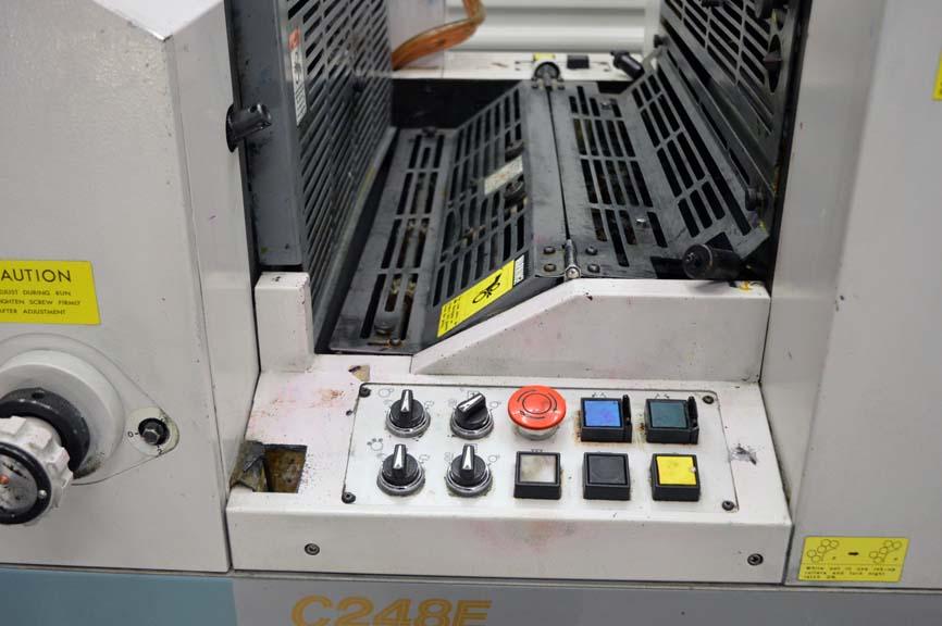 Lot #80: Hamada C248E 2 Color Offset Printing Press - WireBids